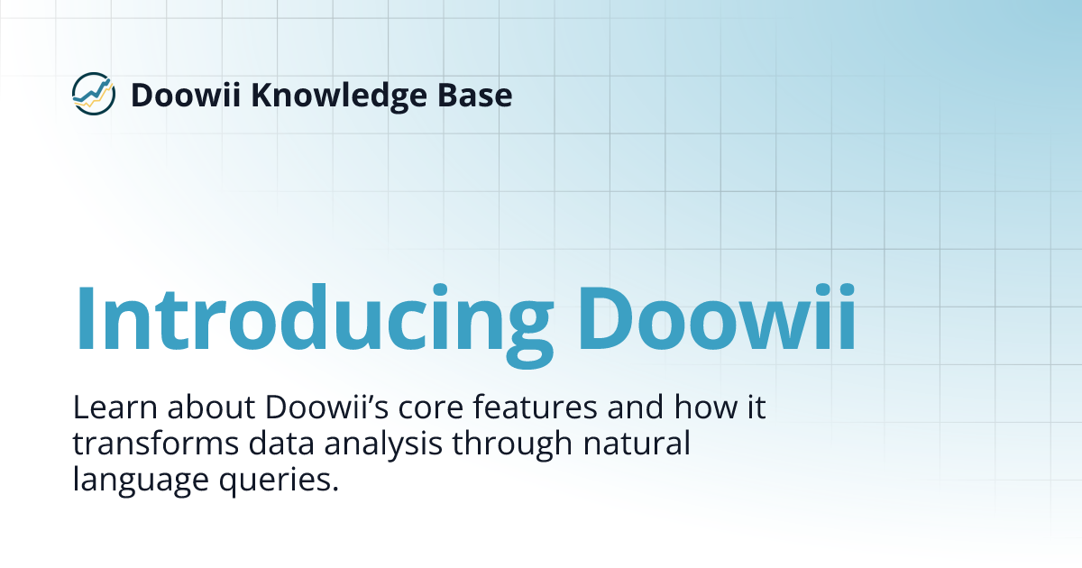 Introducing Doowii | Doowii Knowledge Base